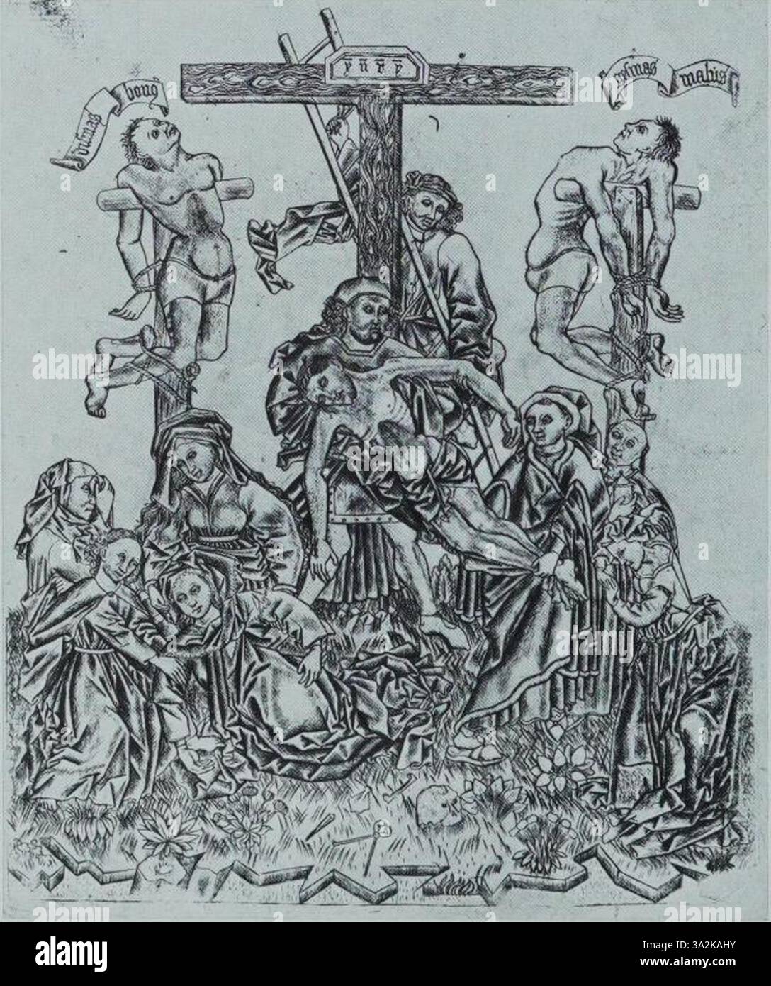 This piece by Rogier van der Weyden, part of his late medieval work ...