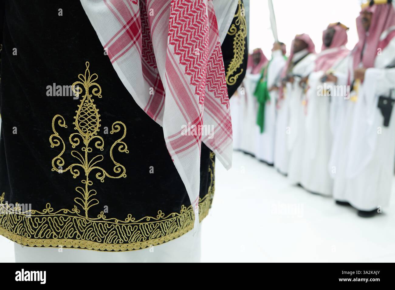 Traditional Saudi Arabian Attire - A Symbol of Cultural Heritage Stock ...
