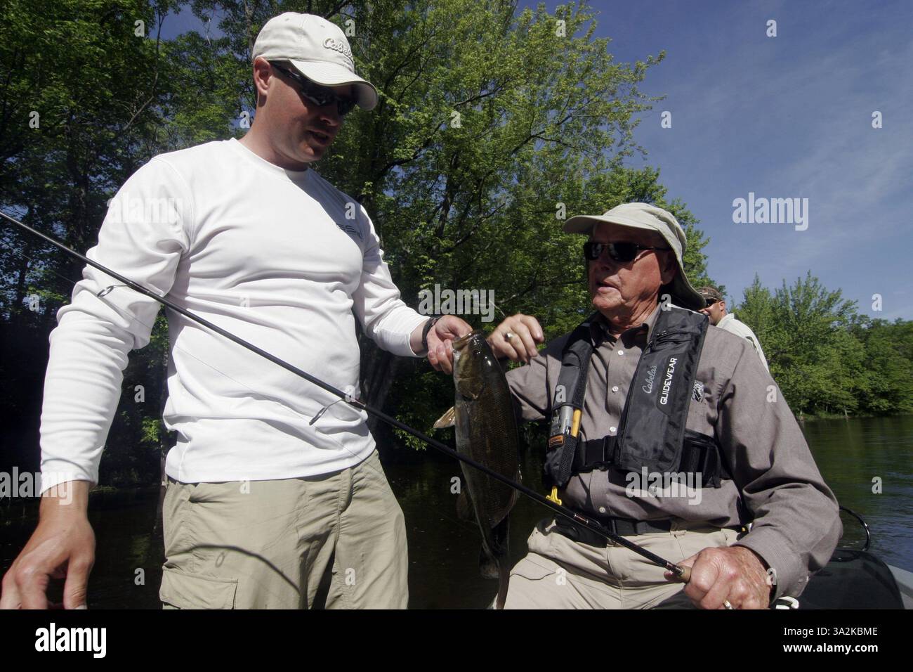June 6, 2014 - Camp Ripley, MN, USA - Nate Foster, left, a veteran of ...