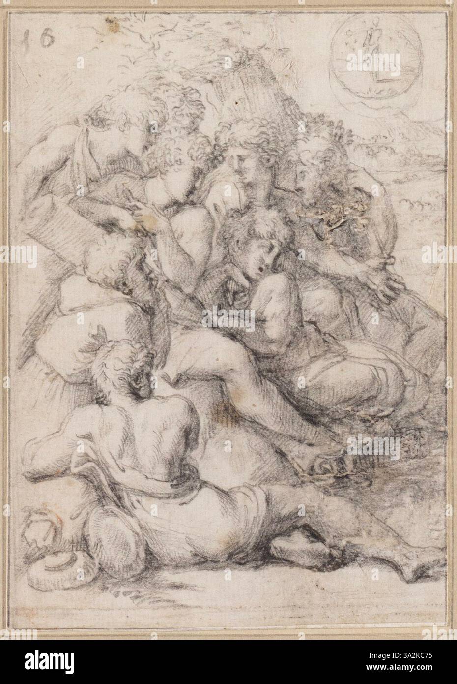 Raphael's depiction of Joseph's brothers listening to his dreams ...