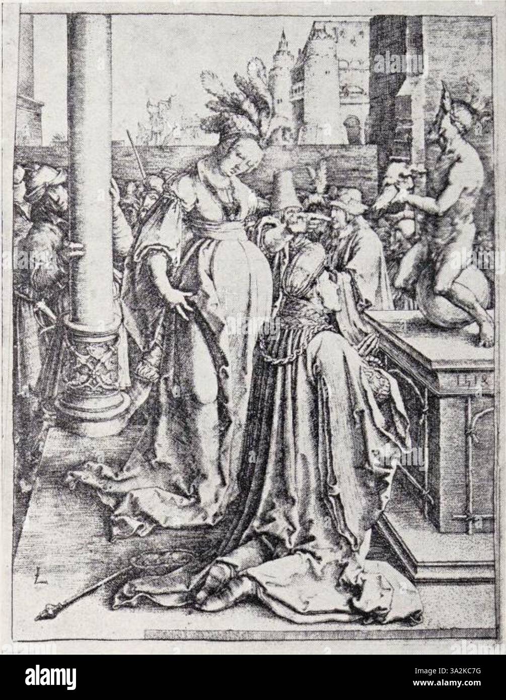 'Hollstein B030' by Lucas van Leyden is a Northern Renaissance ...