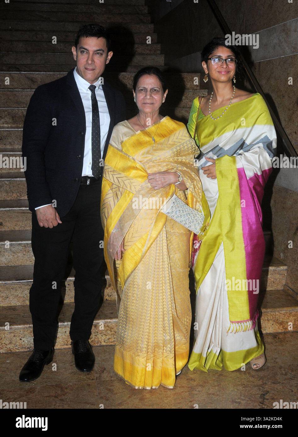 MUMBAI, INDIA â€“ JUNE 09: Aamir Khan and Kiran Rao arrive at the ...