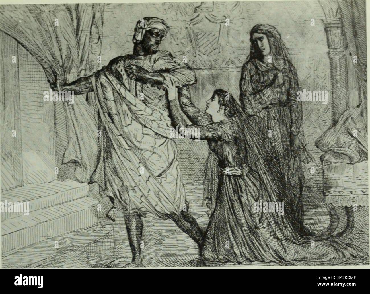 Chassériau's depiction of the human figure focuses on anatomical ...