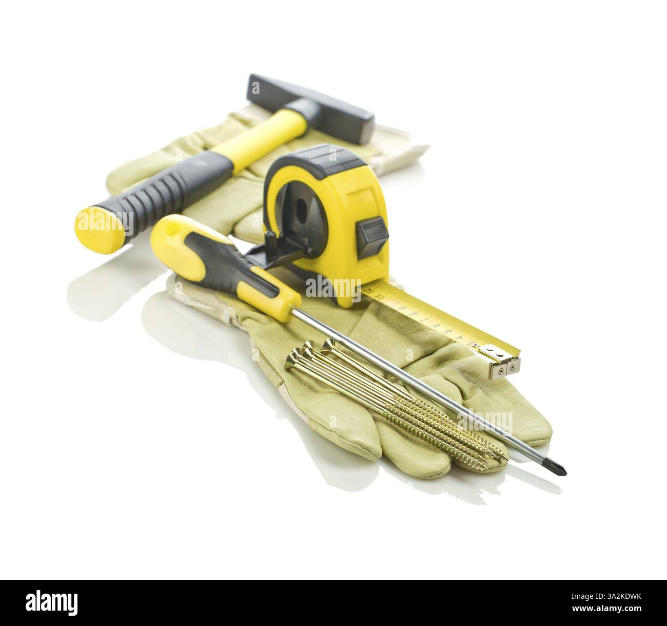 Safety measures tools construction Cut Out Stock Images & Pictures - Alamy