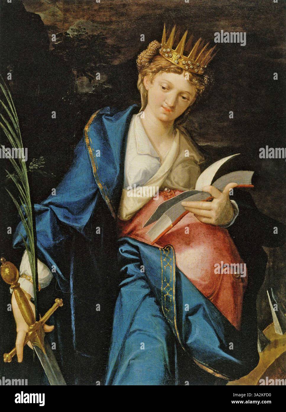 Bartholomeus Spranger’s 'Saint Catherine' depicts the saint in a calm ...