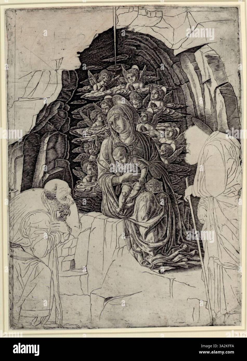 This work from Mantegna’s Nach collection showcases the artist’s use of ...