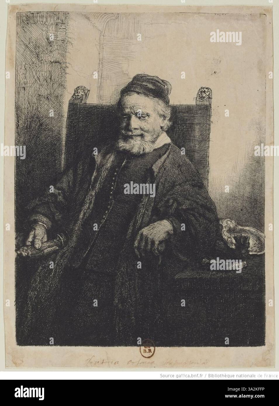 This portrait by Rembrandt showcases his skill in capturing the ...