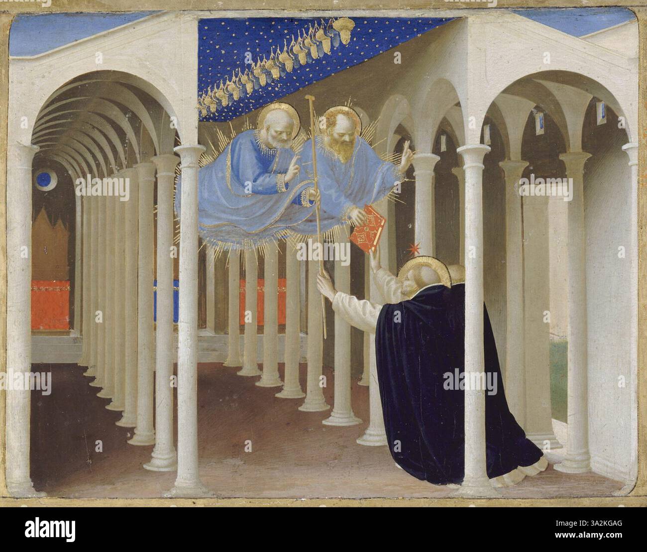 In this exquisite painting by Fra Angelico, the Virgin Mary is crowned ...
