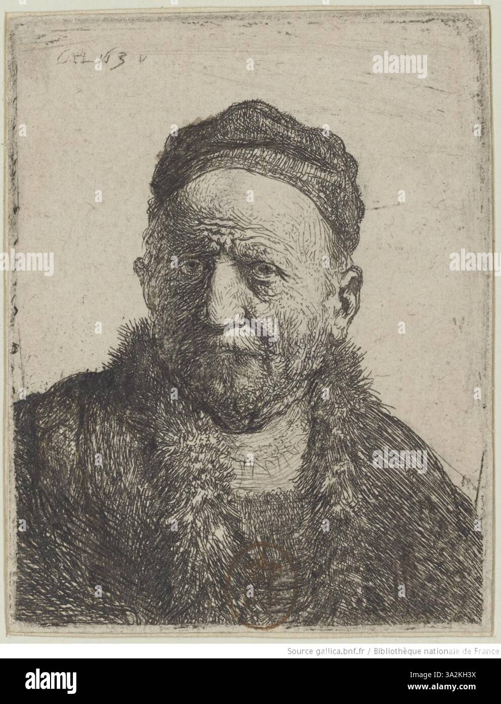 This work features Rembrandt’s signature use of light and shadow to ...