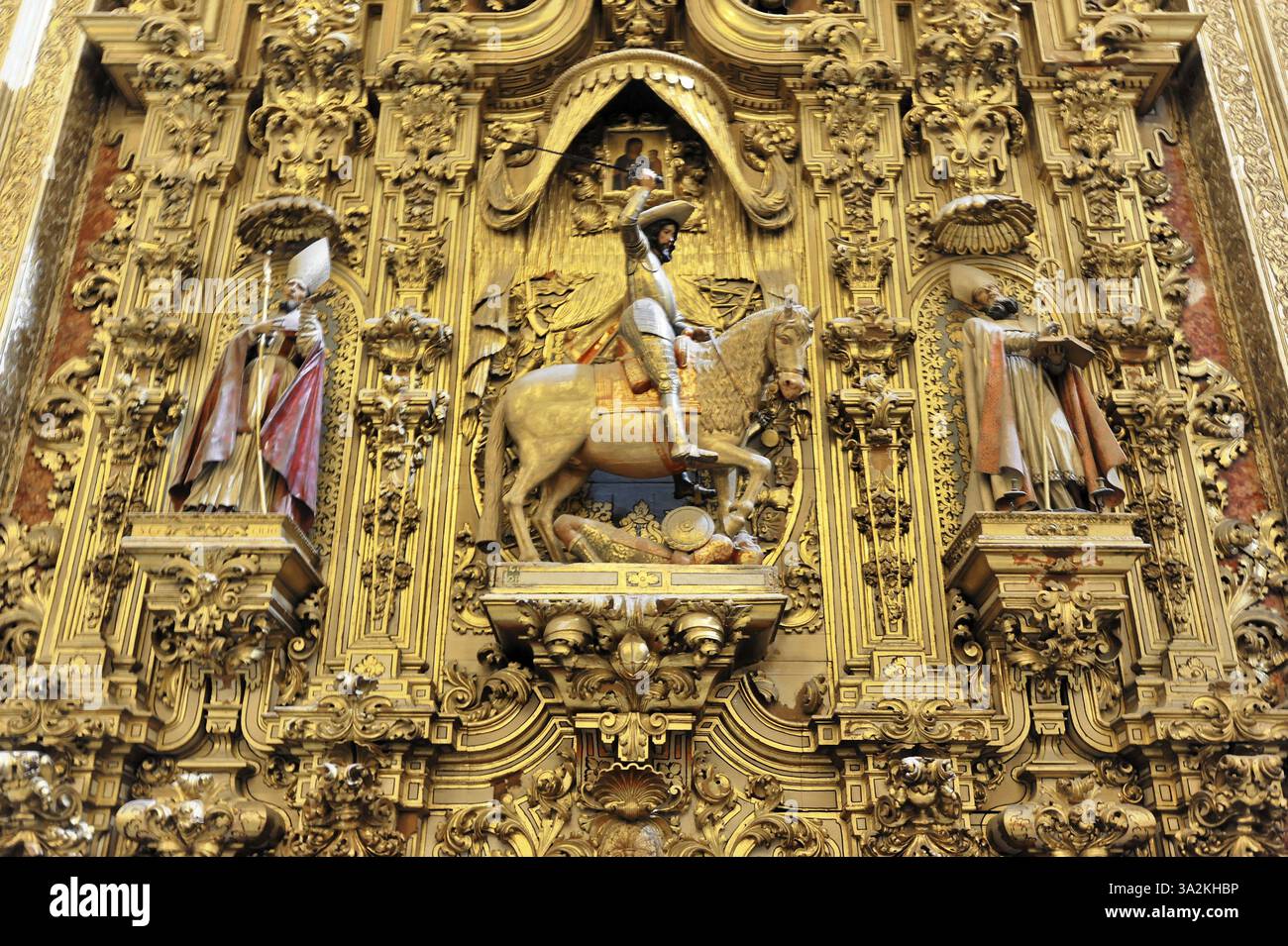 Santa Maria de la Encarnacion, Cathedral of Granada, Interior view ...