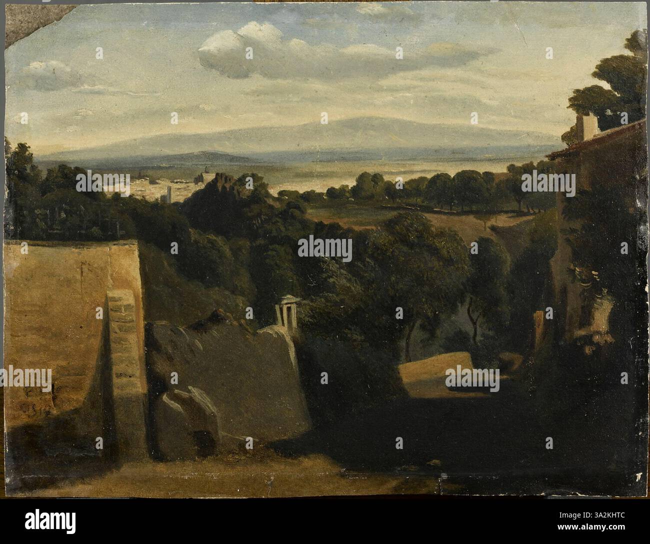 This landscape by Jean-Baptiste Camille Corot showcases the Roman ...