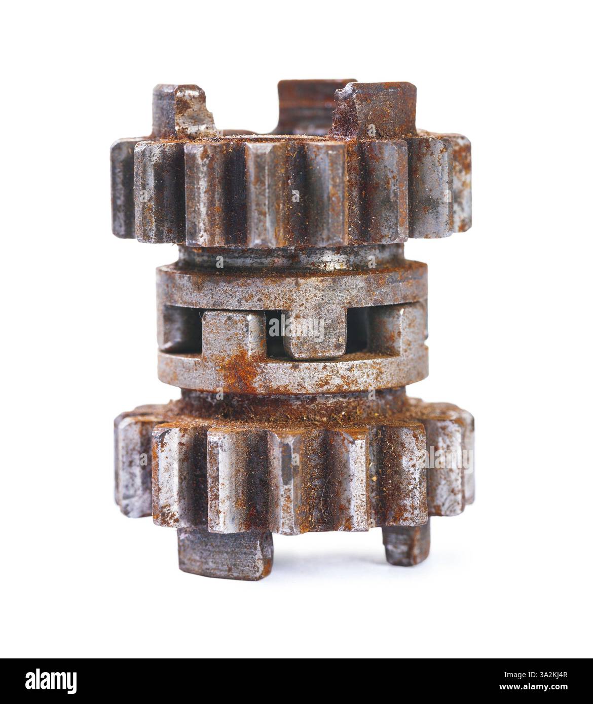 Rusted gear Cut Out Stock Images & Pictures - Alamy