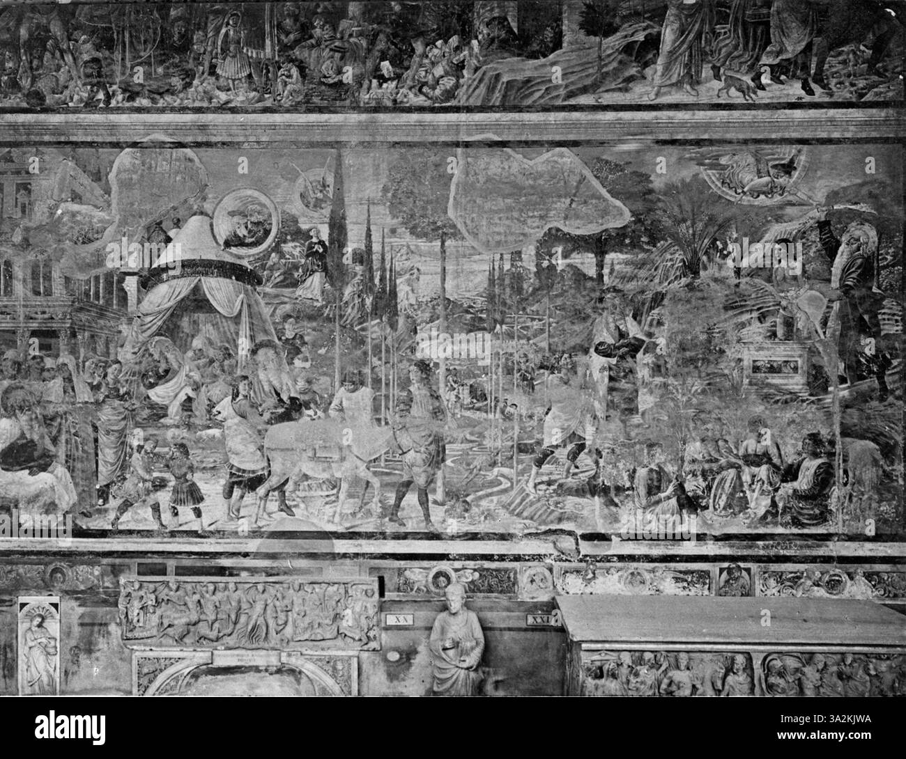 Benozzo Gozzoli’s 'The Sacrifice of Abraham' depicts the biblical ...