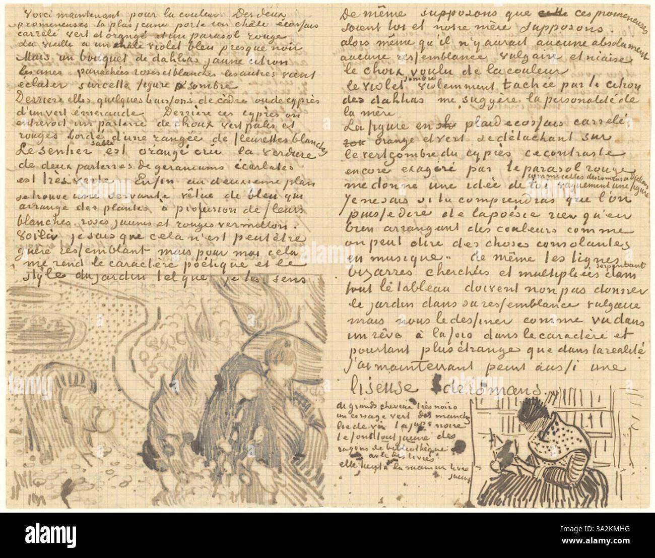 Van Gogh employs dynamic brushwork and rich colors in this painting to ...