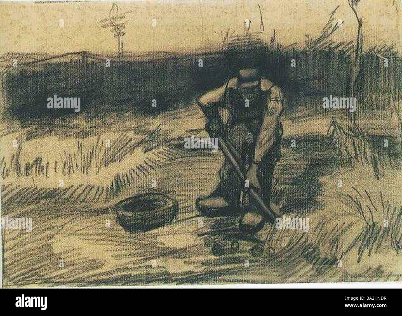 Vincent van Gogh’s self-portrait uses thick brushstrokes and a striking ...