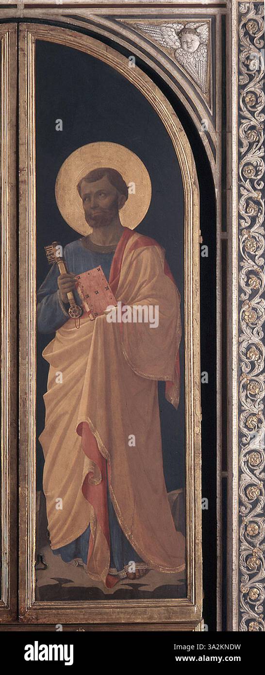 Fra Angelico’s 'St. Mark the Evangelist' portrays the saint in a ...