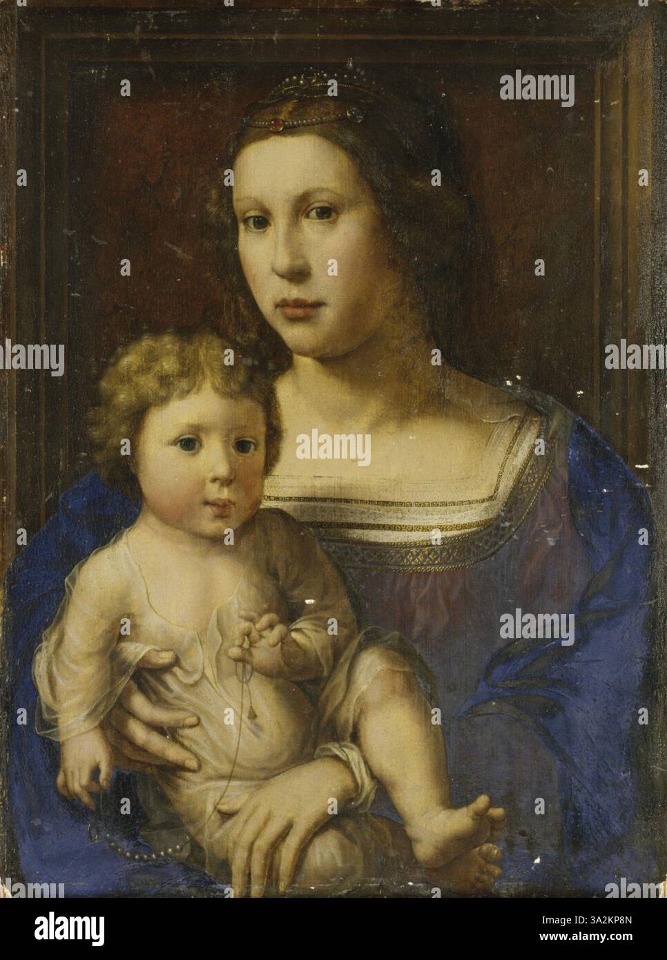 Jan Gossaert’s 16th-century replica of the Madonna with Child emphasizes the iconic religious ...