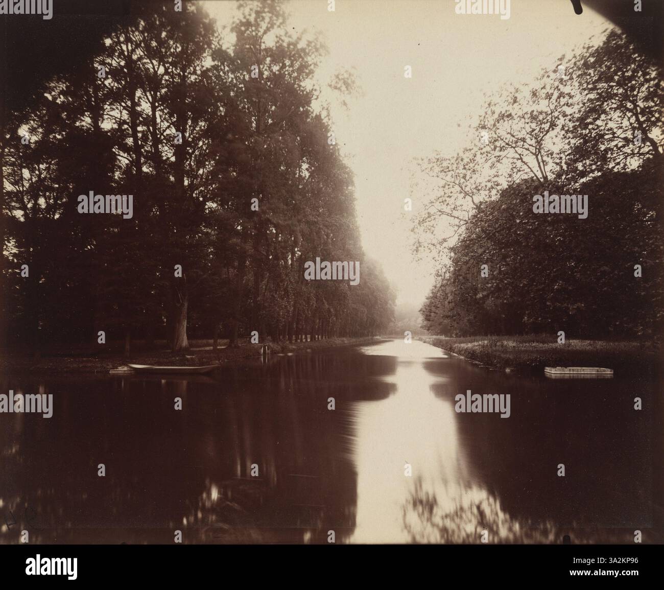 This photograph from 1919-21 by Eugène Atget depicts the peaceful ...