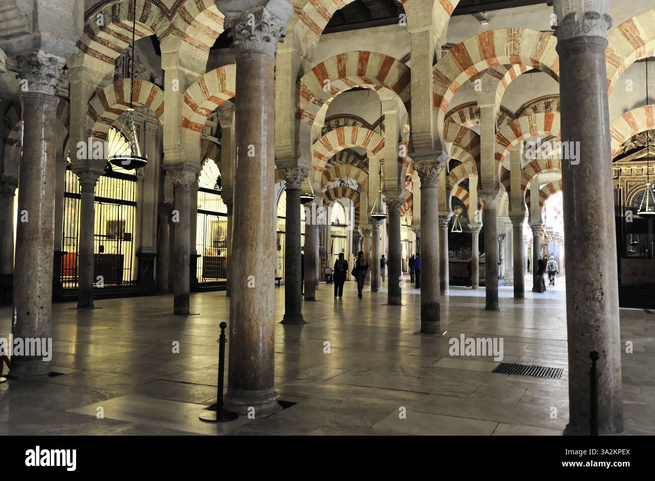 La Mezquita, Mosque, Cathedral of Cordoba, Cordoba, Andalusia, Spain ...