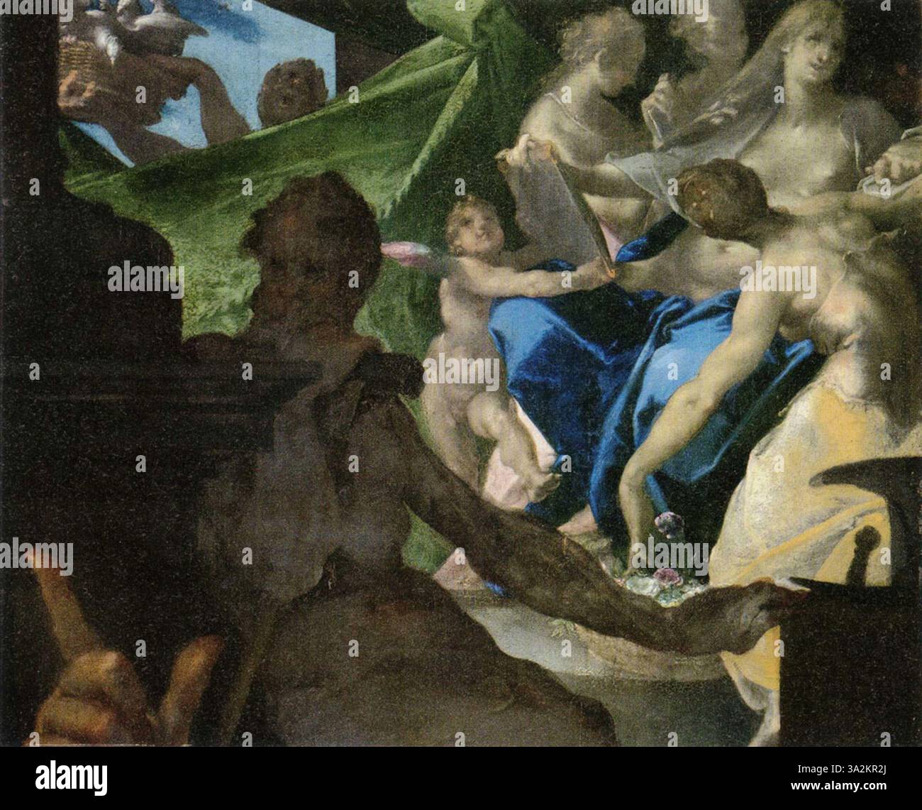 In 'The Toilette of Venus and Vulcan', Spranger depicts the goddess ...