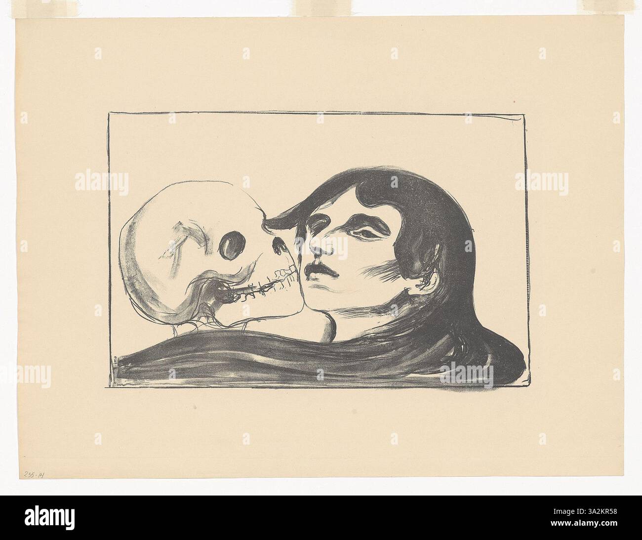 In this haunting portrayal, Munch visualizes the metaphor of death’s ...
