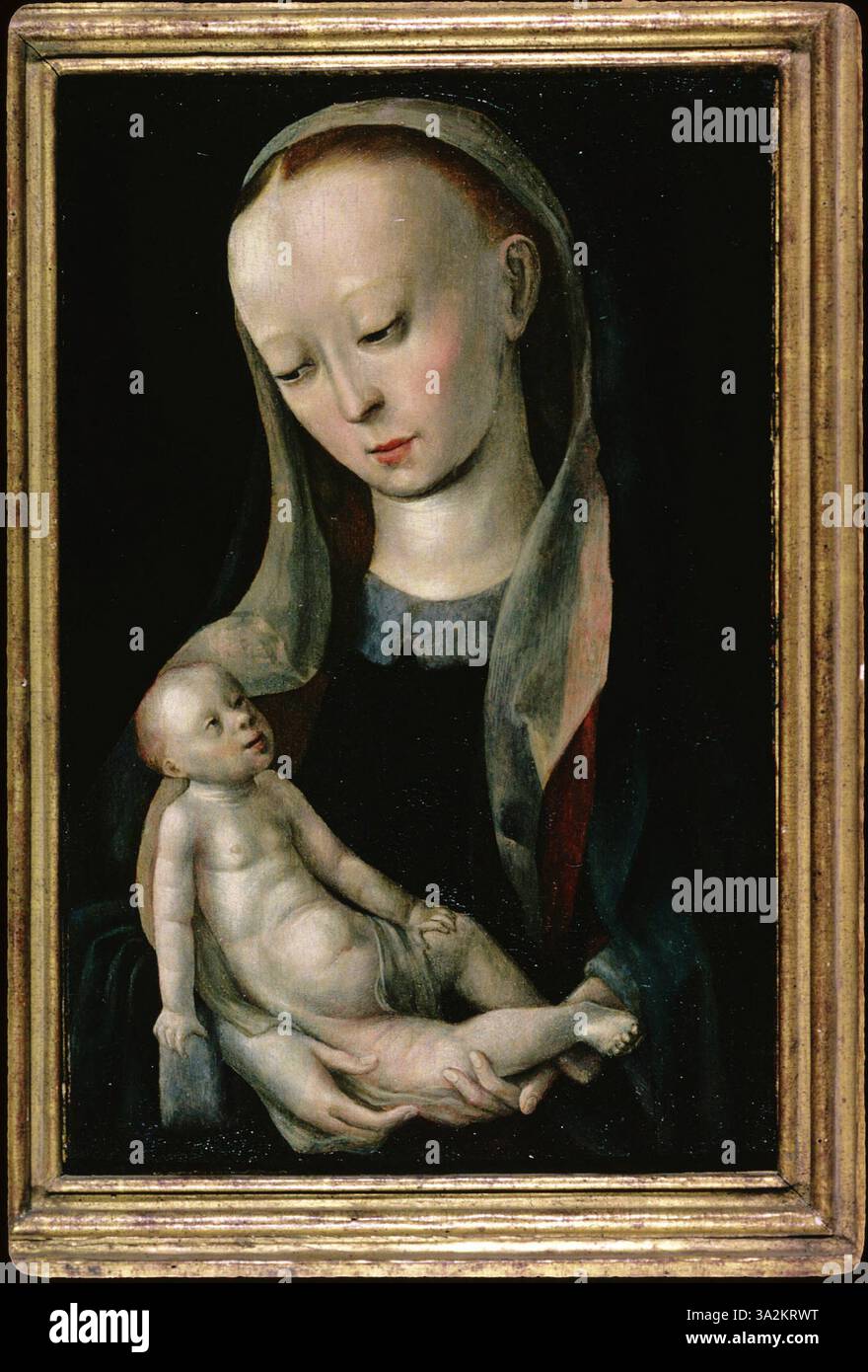 This 15th-century painting, attributed to the Master of the Virgo inter Virgines, depicts the ...