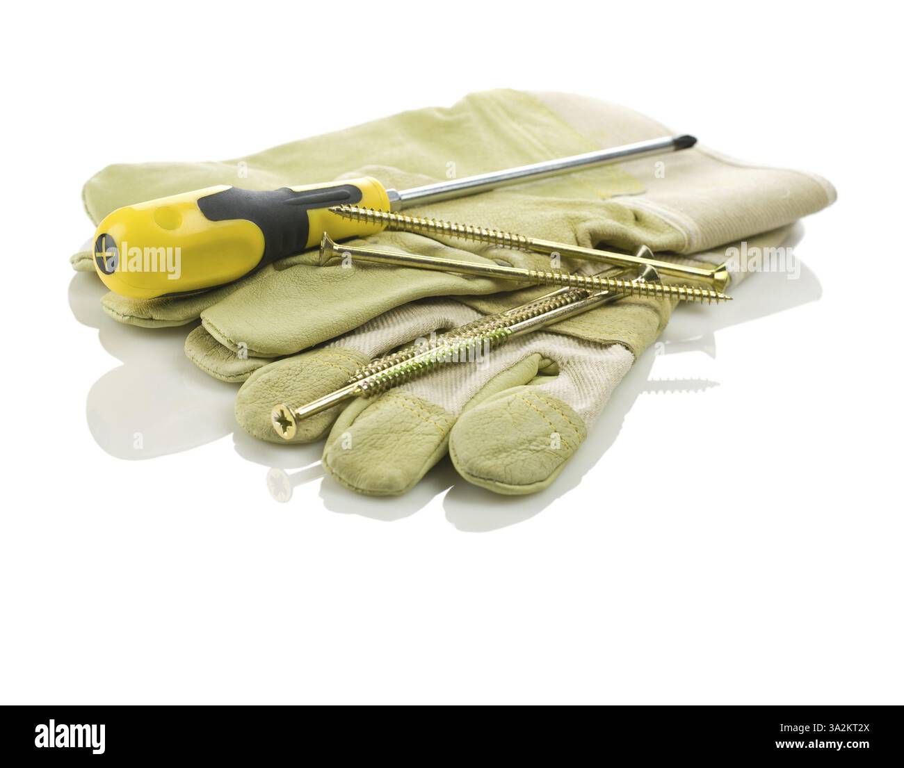 Screws screwdrivers Cut Out Stock Images & Pictures - Alamy