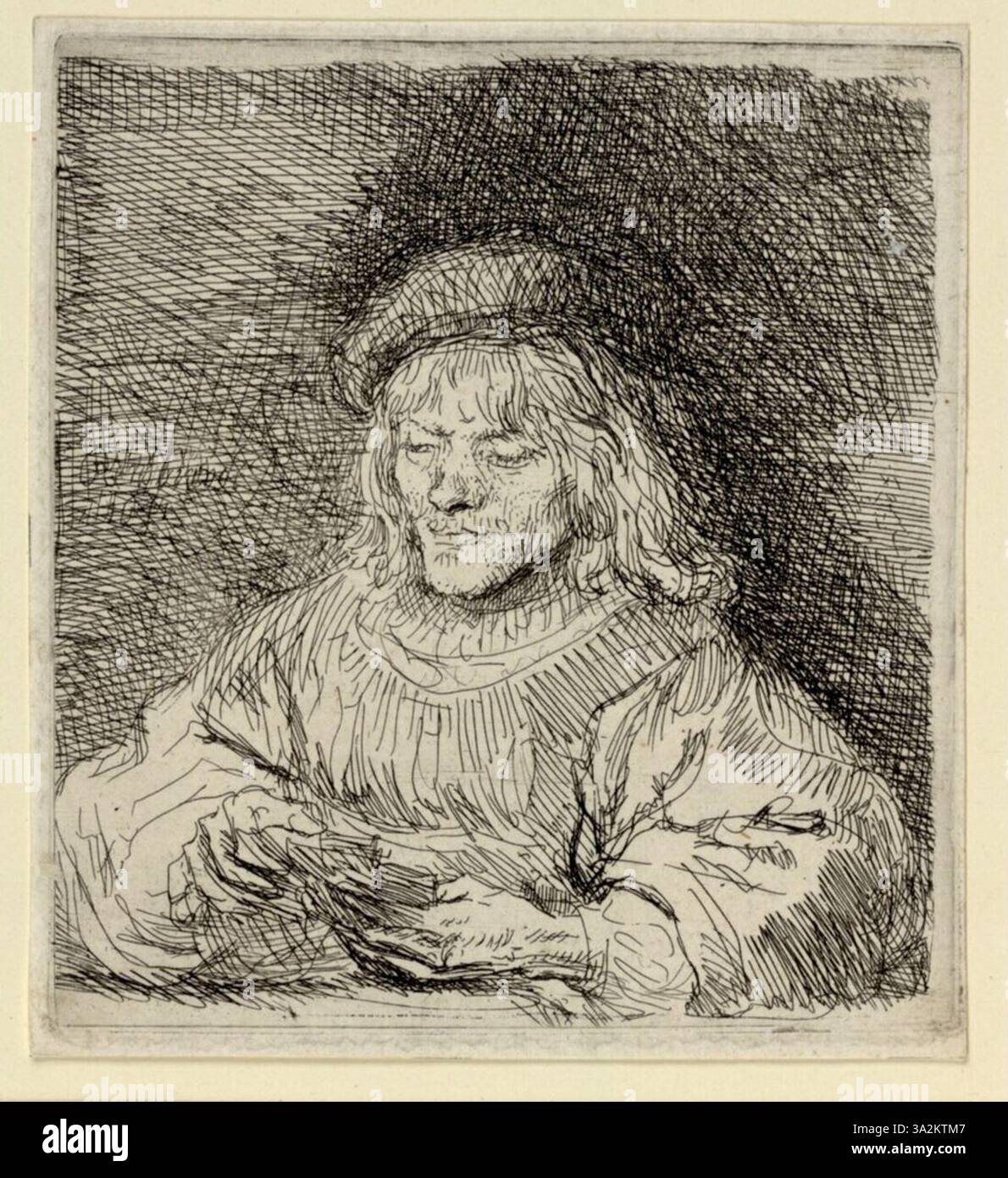 This Rembrandt painting captures the subtlety of the subject’s ...
