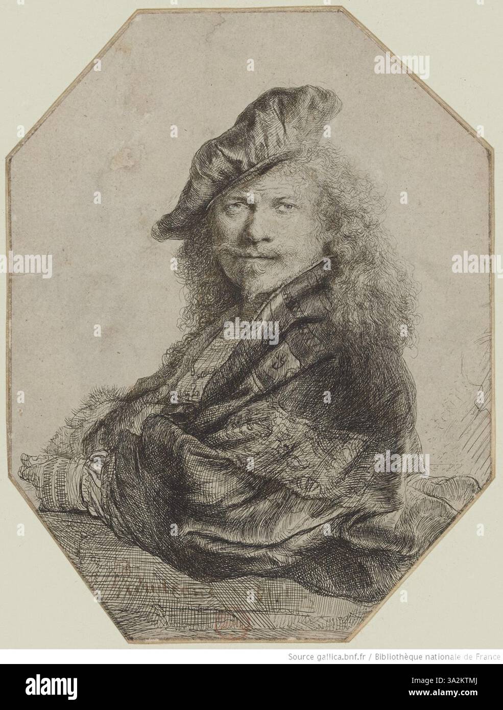This portrait by Rembrandt uses soft lighting to illuminate the subject ...