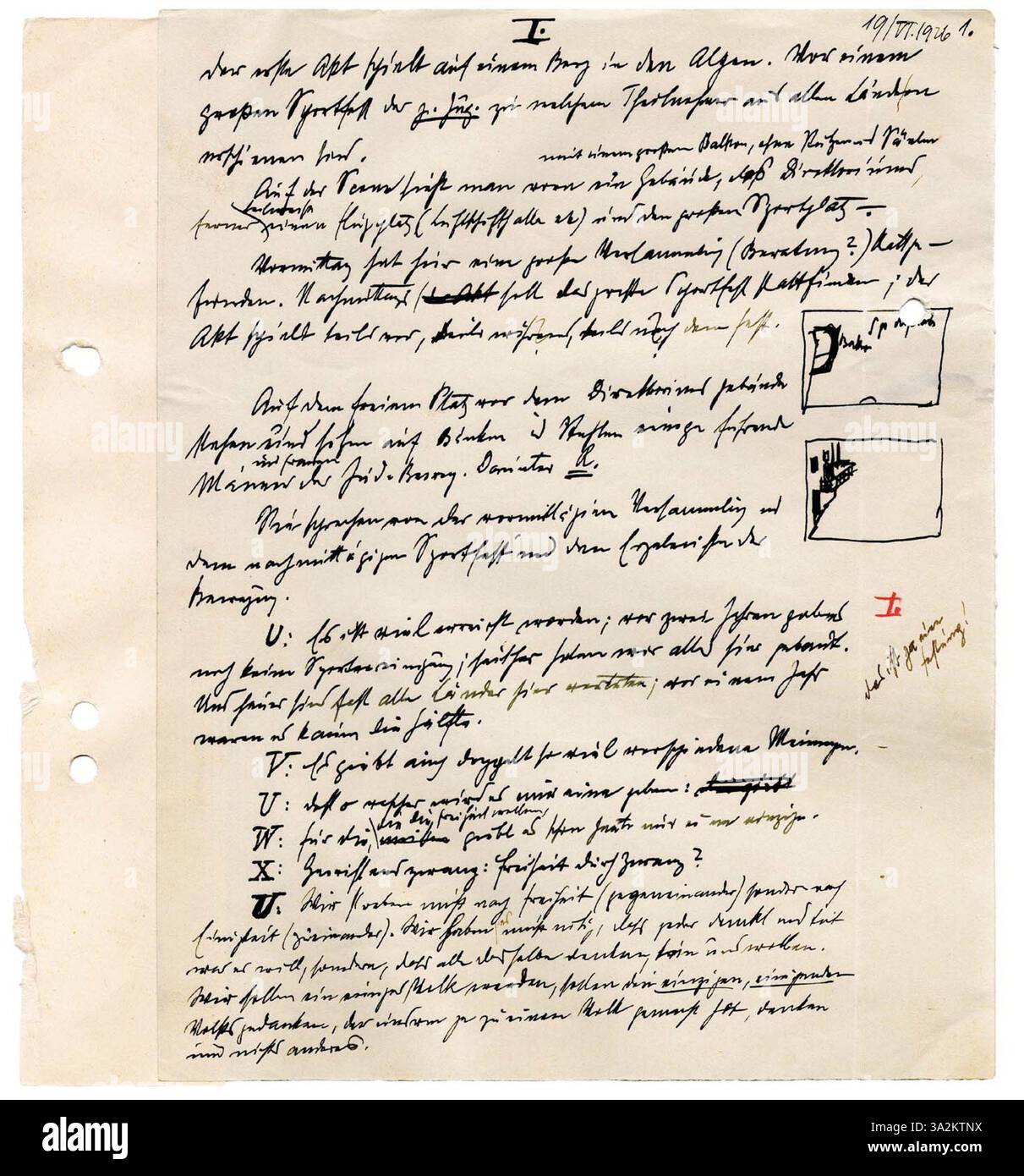 This portrait captures Arnold Schoenberg, whose twelve-tone technique ...