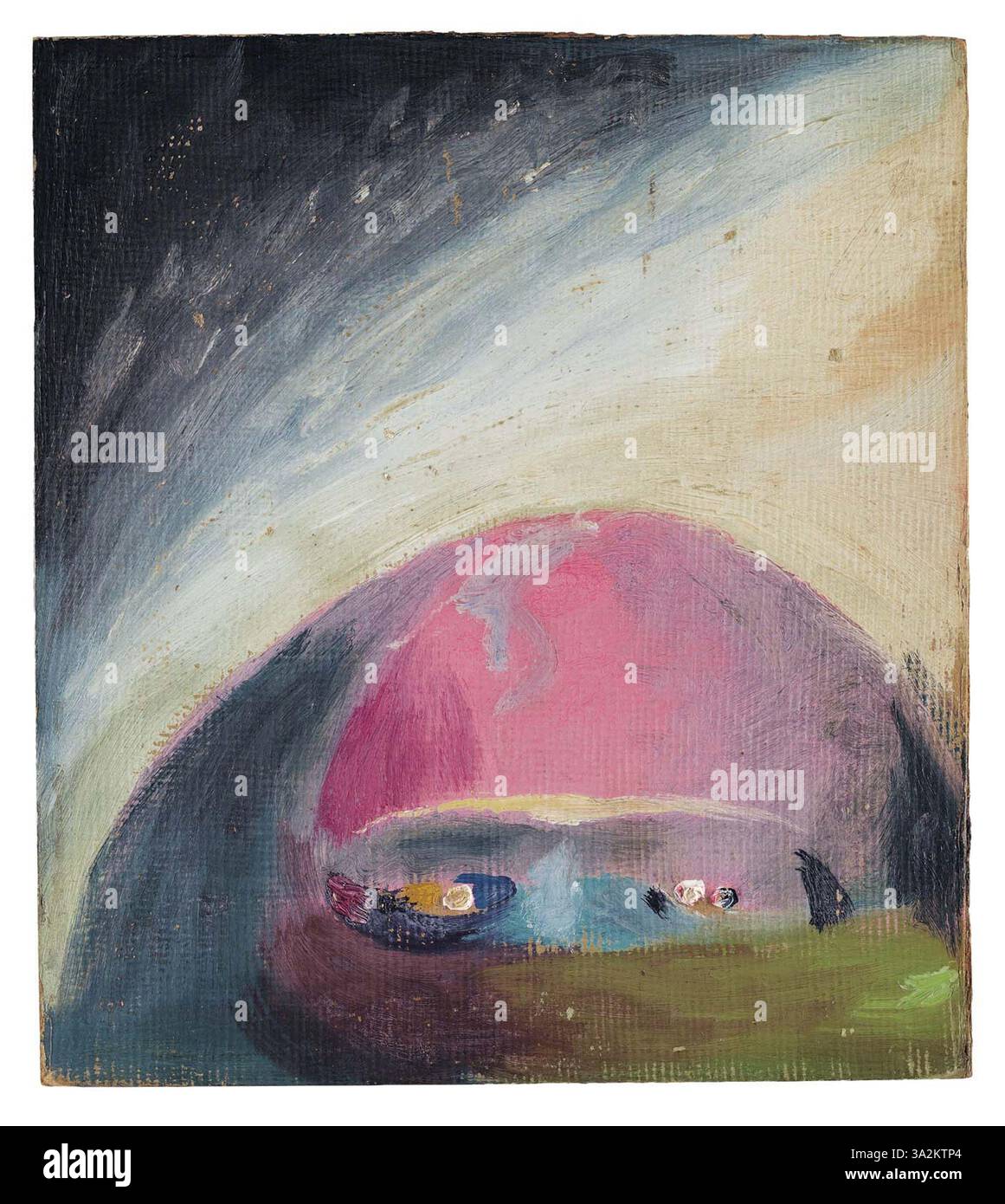 This depiction of Arnold Schoenberg highlights the composer’s ...