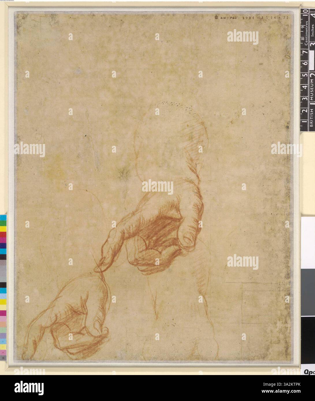 This verso study by Barocci depicts the Virgin’s hand in a pointing ...