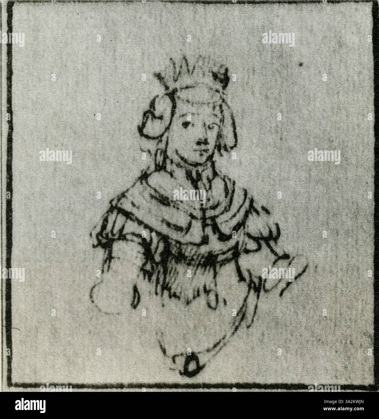 This painting by Rembrandt features his signature chiaroscuro technique ...