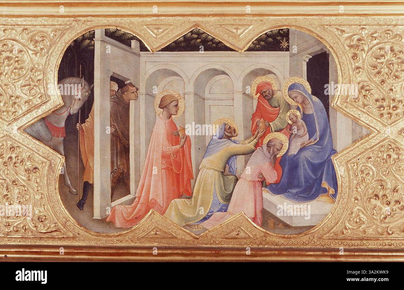 Lorenzo Monaco’s 'Adorazione dei Re Magi' (Adoration of the Magi ...