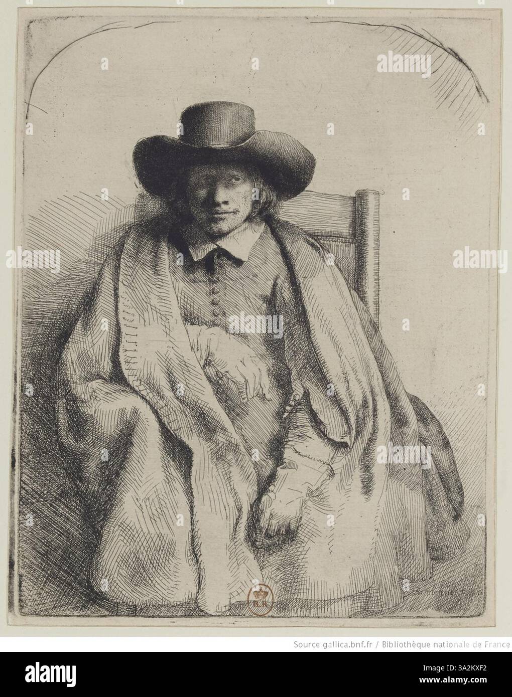 In this portrait, Rembrandt highlights the emotional expression of the ...