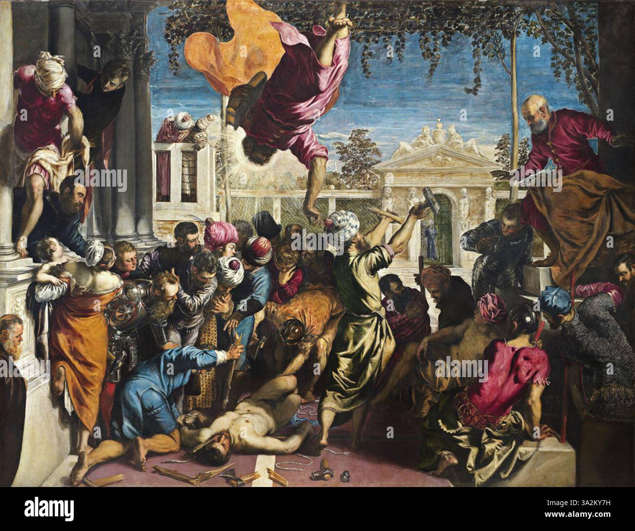 This painting depicts Saint Mark freeing a slave, a symbolic act of ...