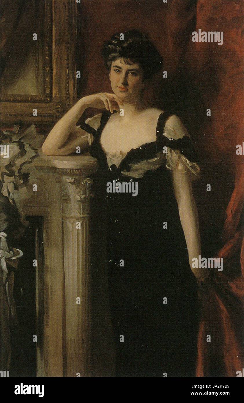 In this 1904 portrait, Sargent portrays Mrs. John C. Tomlinson in a ...
