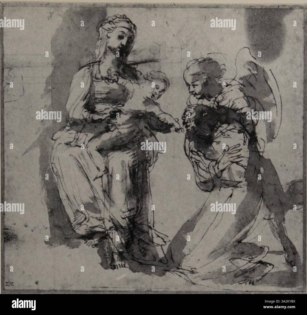 In this Baroque work, Carracci uses light to illuminate a human figure ...