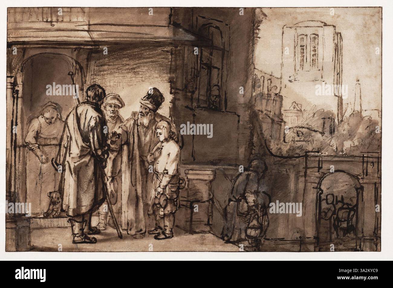 This painting by Constantijn van Renesse depicts the departure of ...