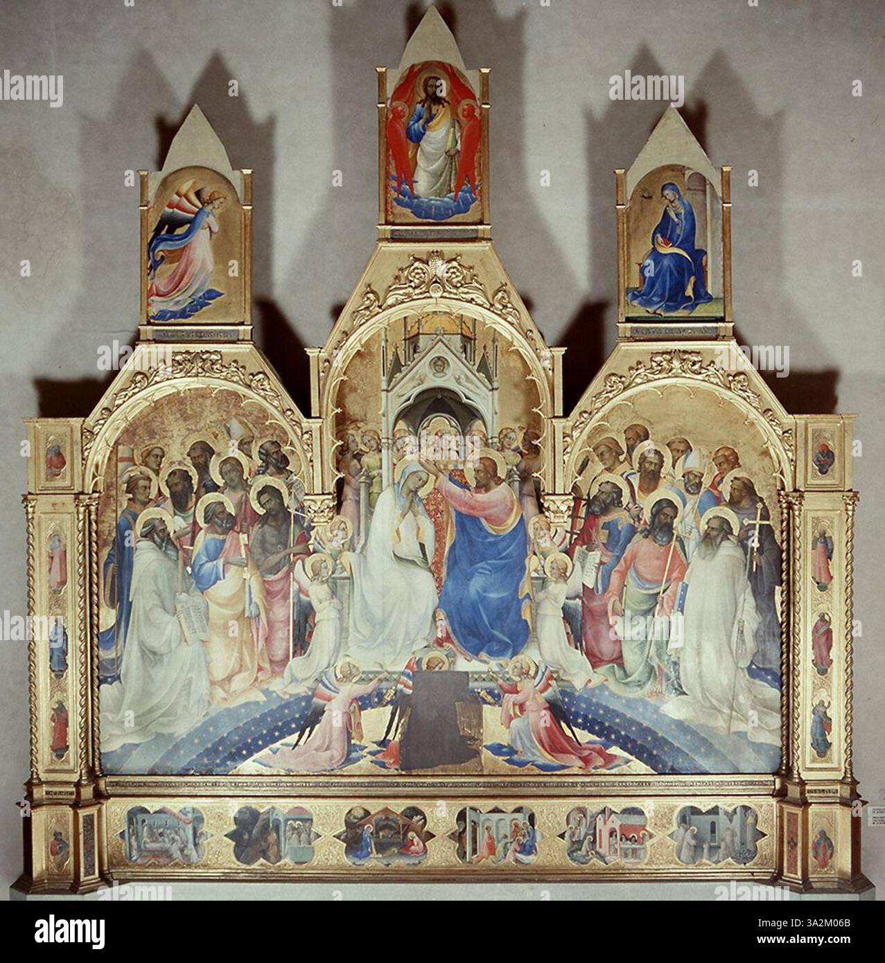 In 'Incoronazione di Maria Vergine' (Coronation of the Virgin Mary ...