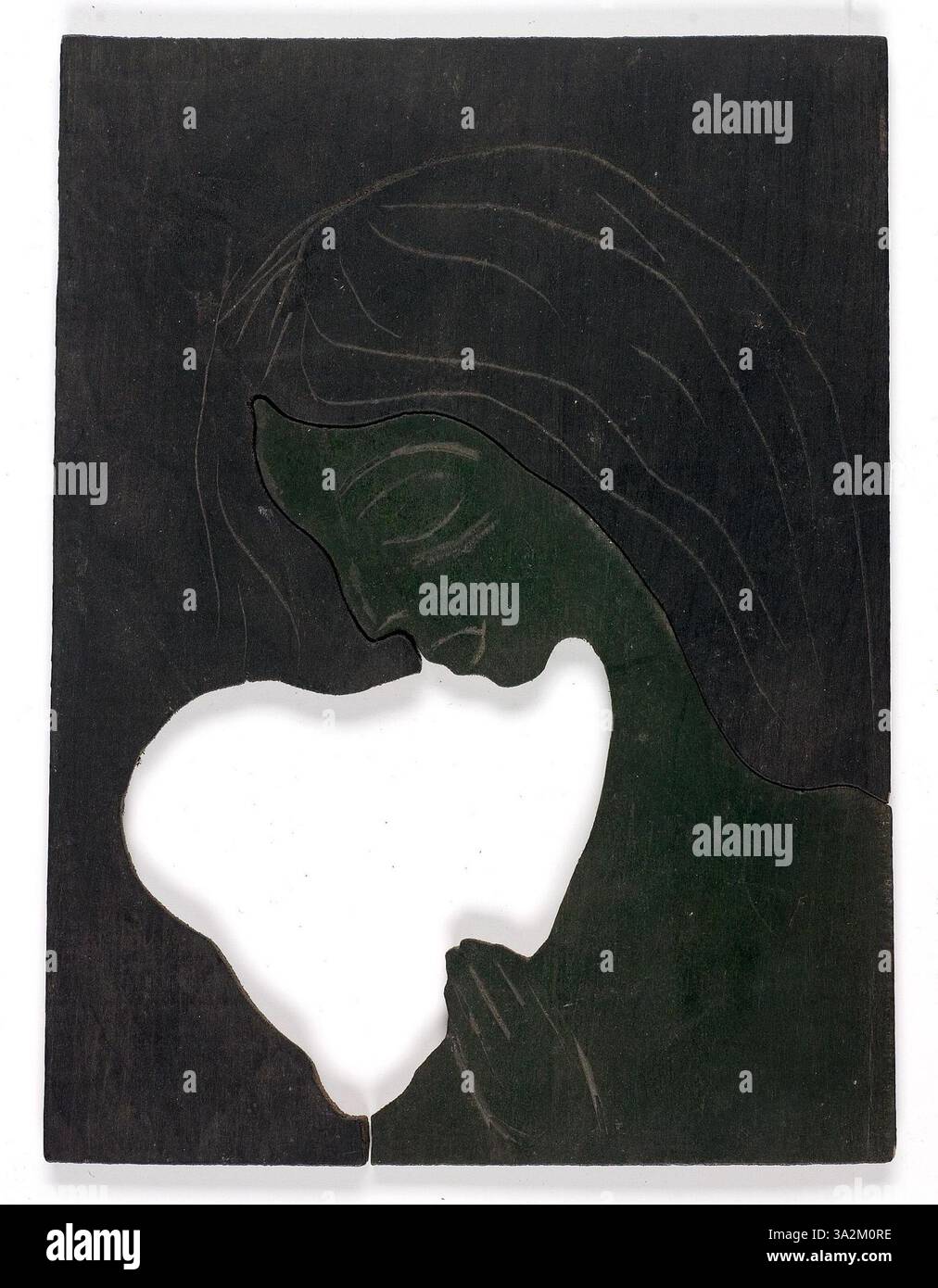 'The Heart' by Edvard Munch is a striking representation of the heart ...