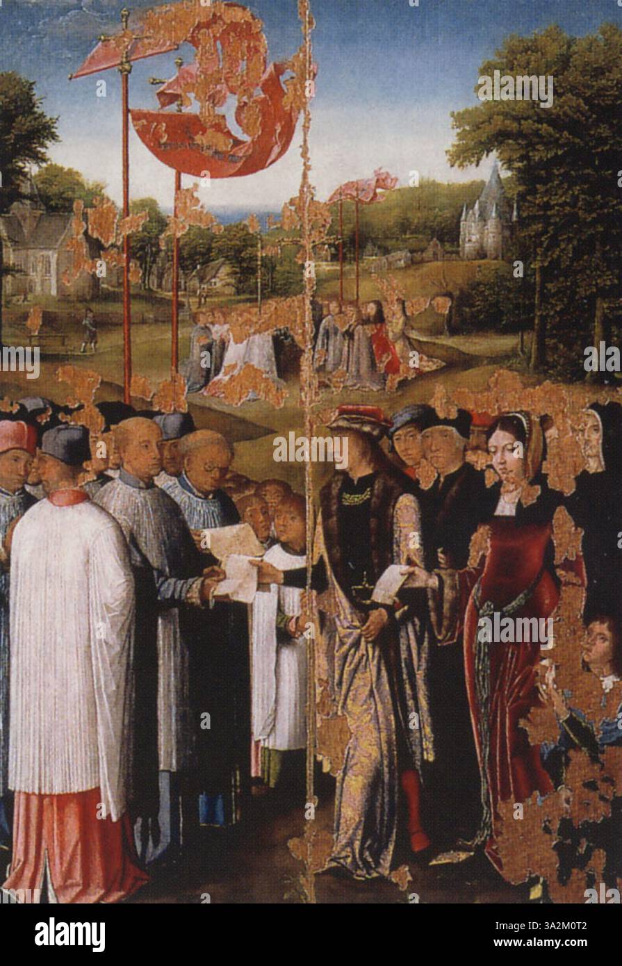 The 22nd panel from the Legend of St. Rumbold series, illustrating a ...