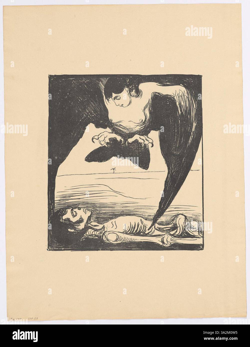 'Harpy' captures a monstrous figure with exaggerated and contorted ...