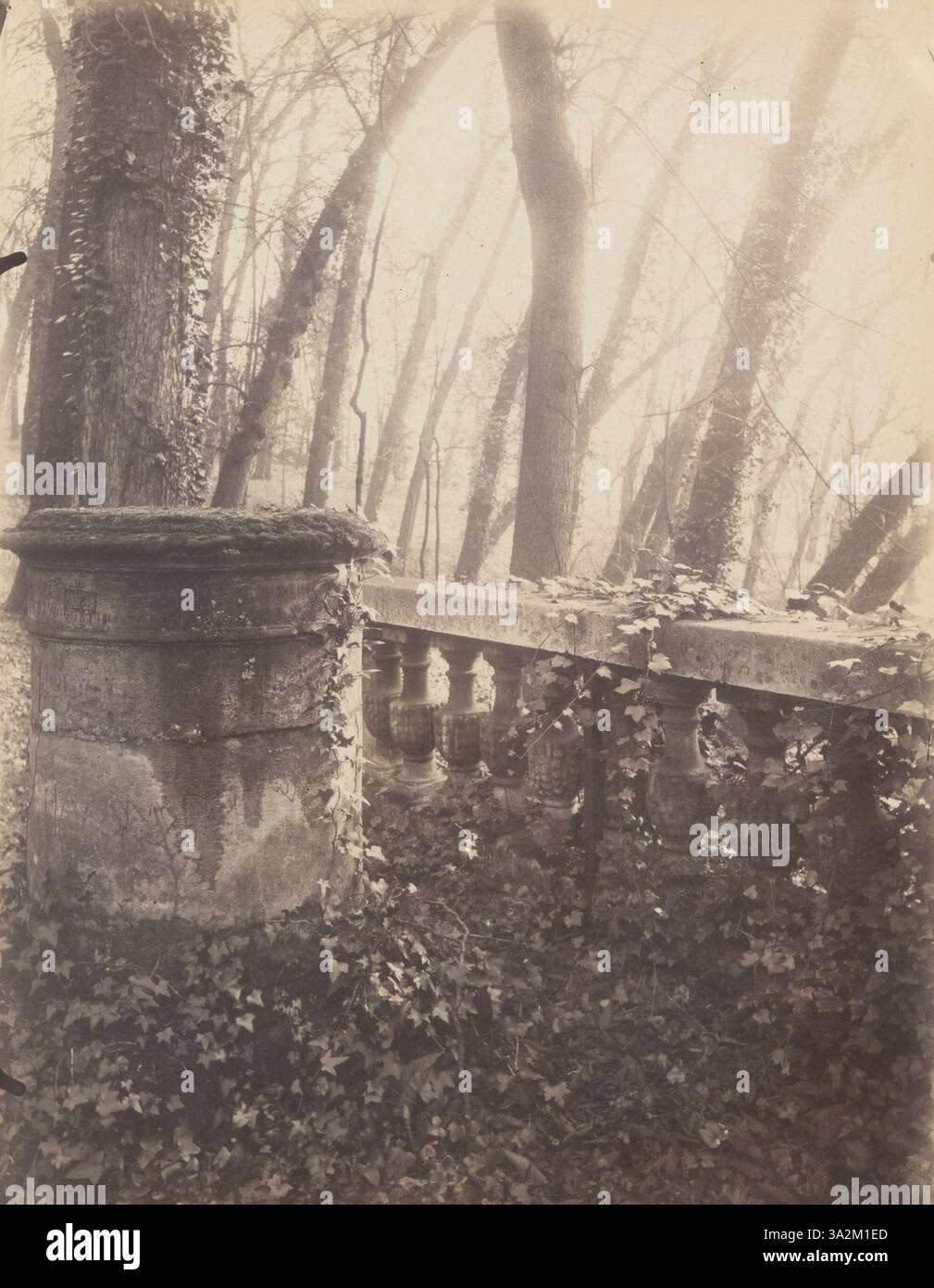 In this 1924 photograph, Eugène Atget captures a moment of calm in ...