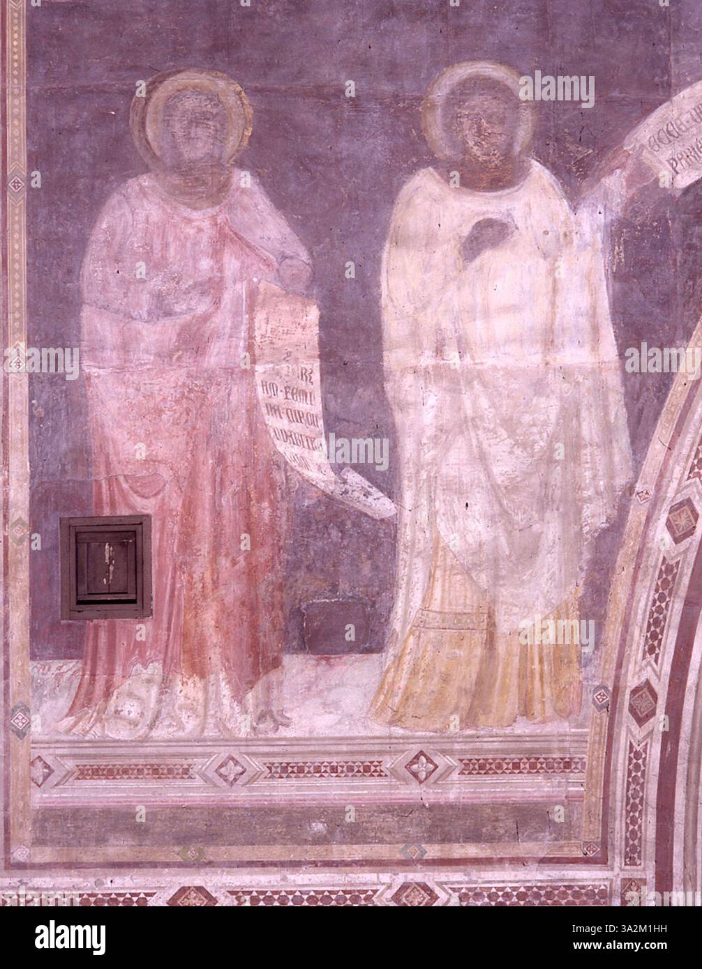 This work features the prophets Jeremiah and Isaiah, key figures in ...