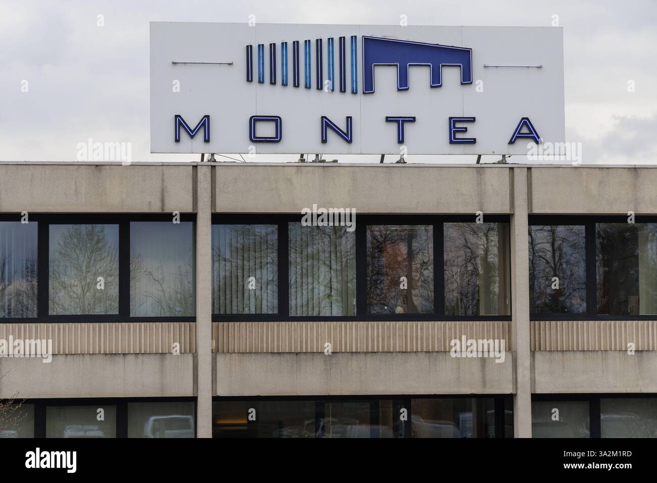 The headquarters of Montea, developer and investor in logistics real ...