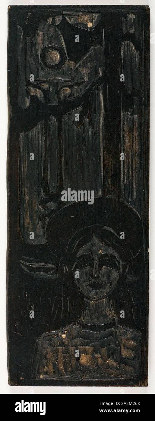 'Woman in the Moonlight. The Voice' by Edvard Munch portrays a female ...