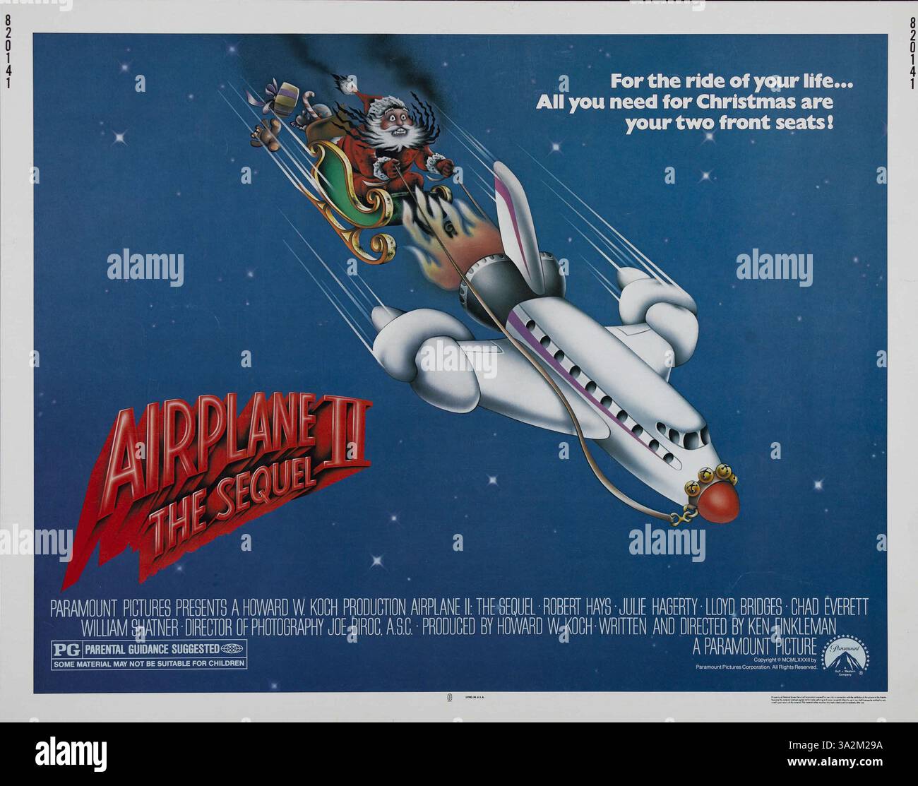 AIRPLANE II: THE SEQUEL (1982), directed by KEN FINKLEMAN. Credit: PARAMOUNT PICTURES / Album ...