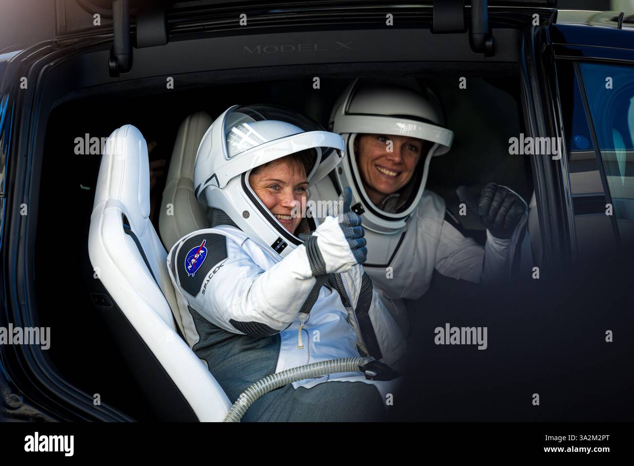 A SpaceX Falcon 9 rocket will launch three astronauts and a cosmonaut ...