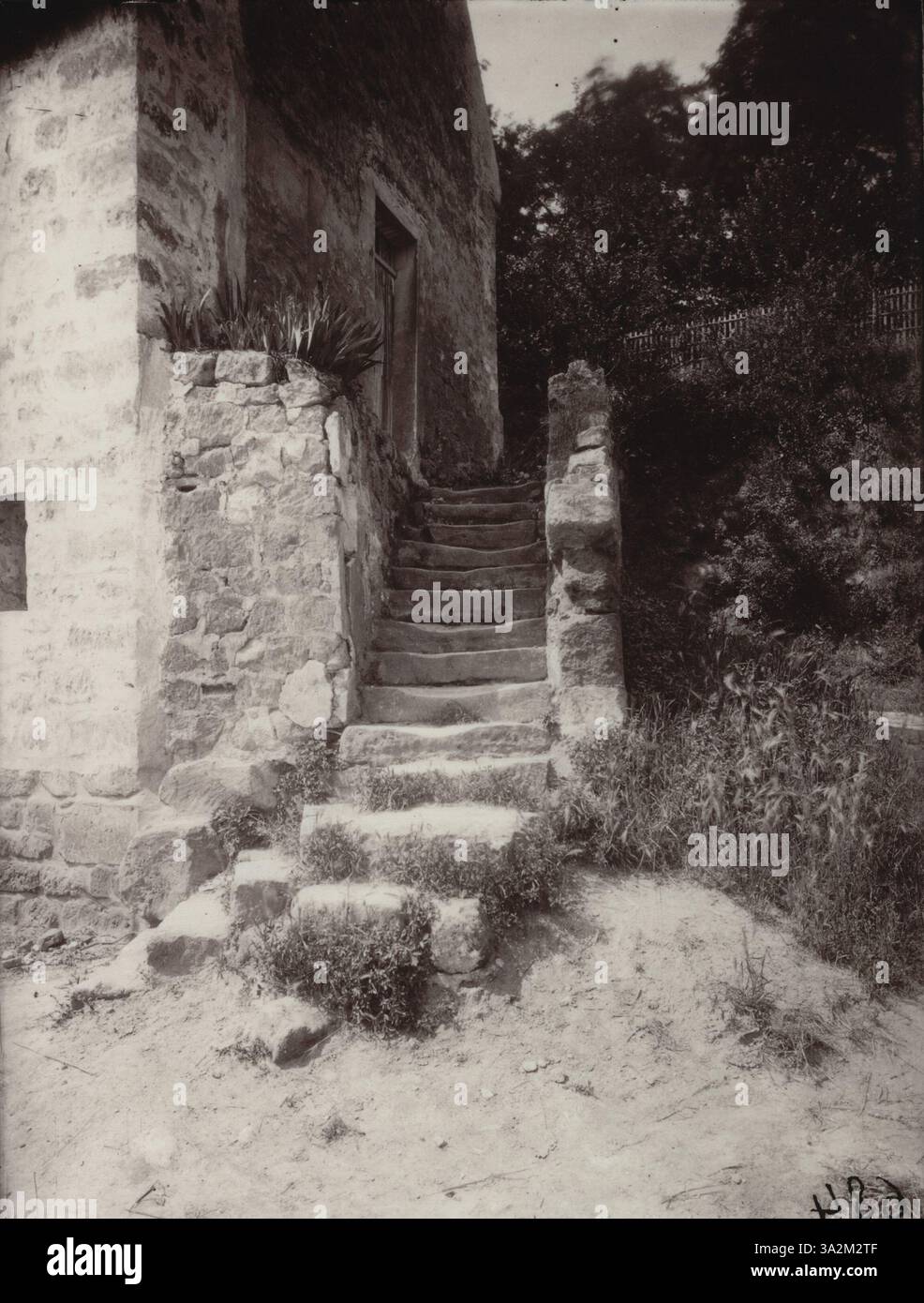 This photograph by Eugène Atget, taken between 1900 and 1910, depicts a ...